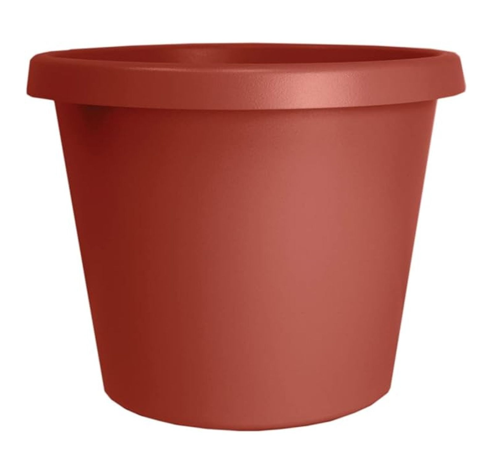 16 Inch Round Prima Planter - Plastic Plant Pot with Rolled Rim for ...