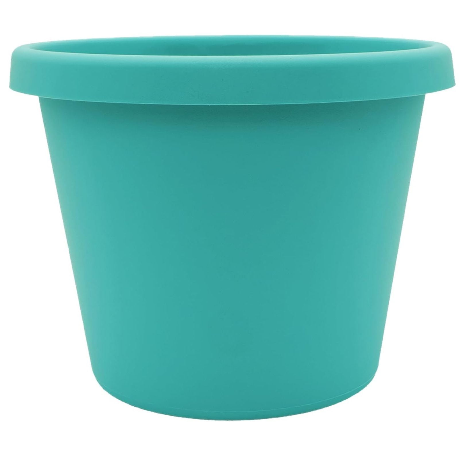 16 Inch Round Prima Planter - Plastic Plant Pot with Rolled Rim for ...