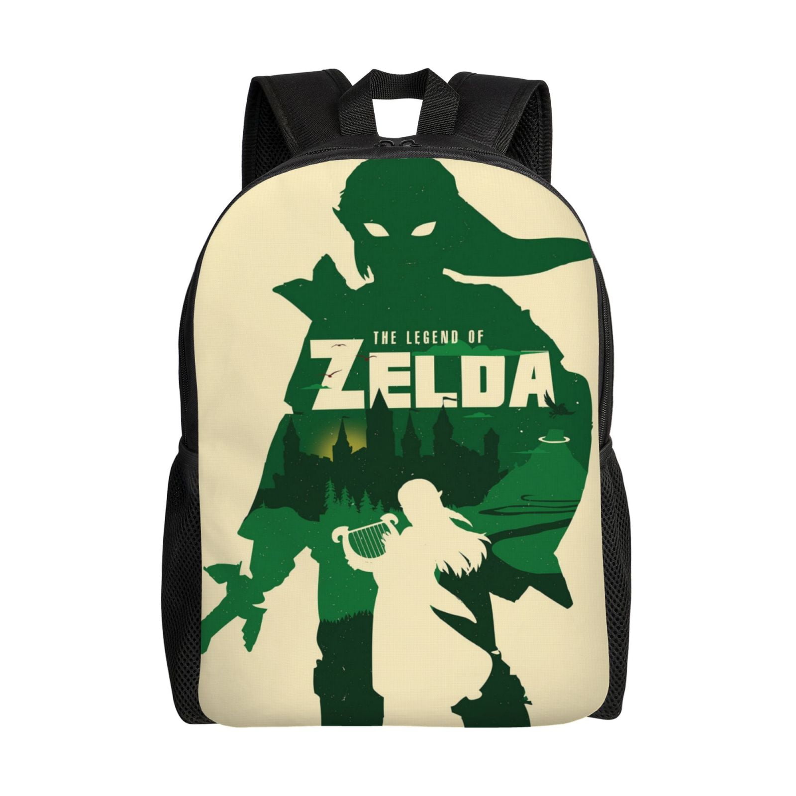 16 Inch Bag Legend Zelda Backpac Bookbag Large Capacity Shoulder Bags ...