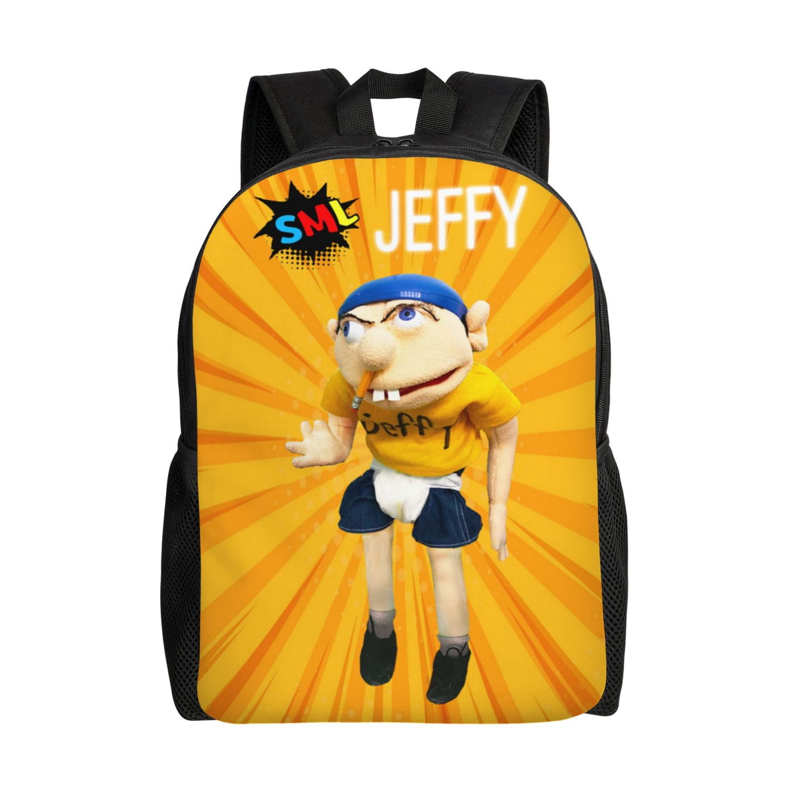 16 Inch Bag Sml Jeffy Backpac Bookbag Large Capacity Shoulder Bags ...