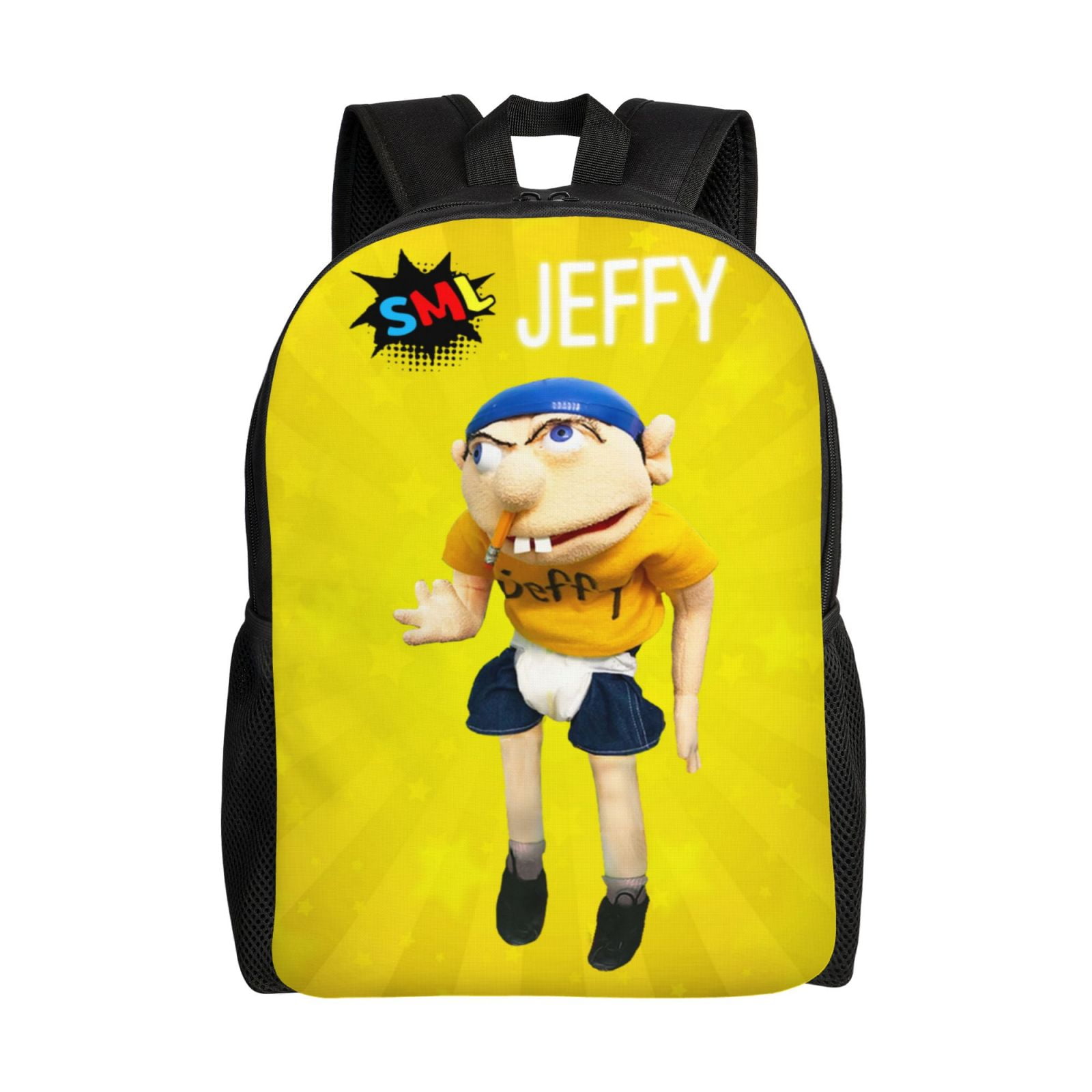 16 Inch Bag Sml Jeffy Backpac Bookbag Large Capacity Shoulder Bags ...