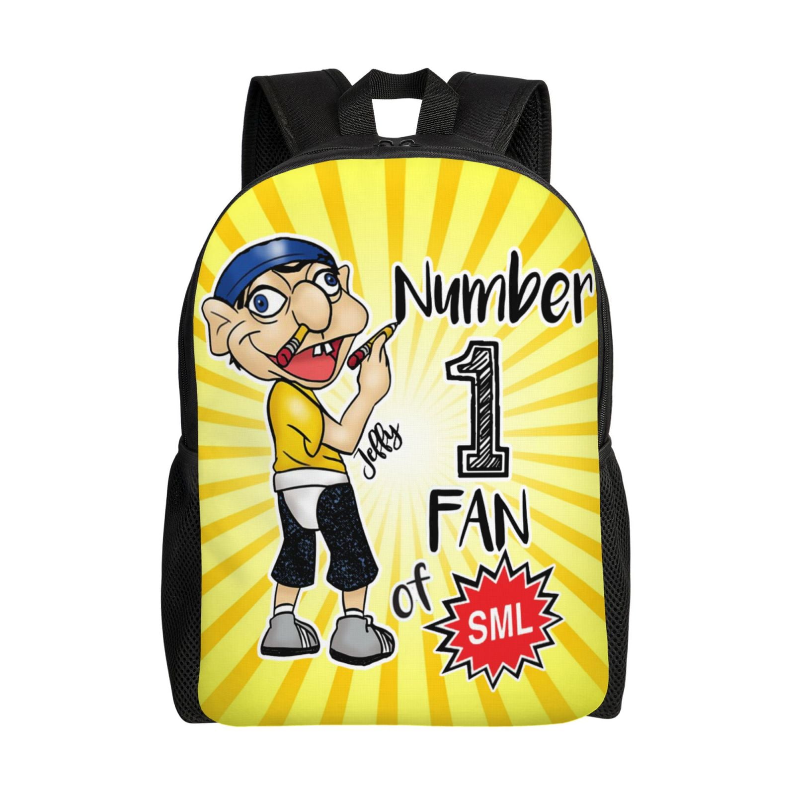 16 Inch Bag Sml Jeffy Backpac Bookbag Large Capacity Shoulder Bags ...