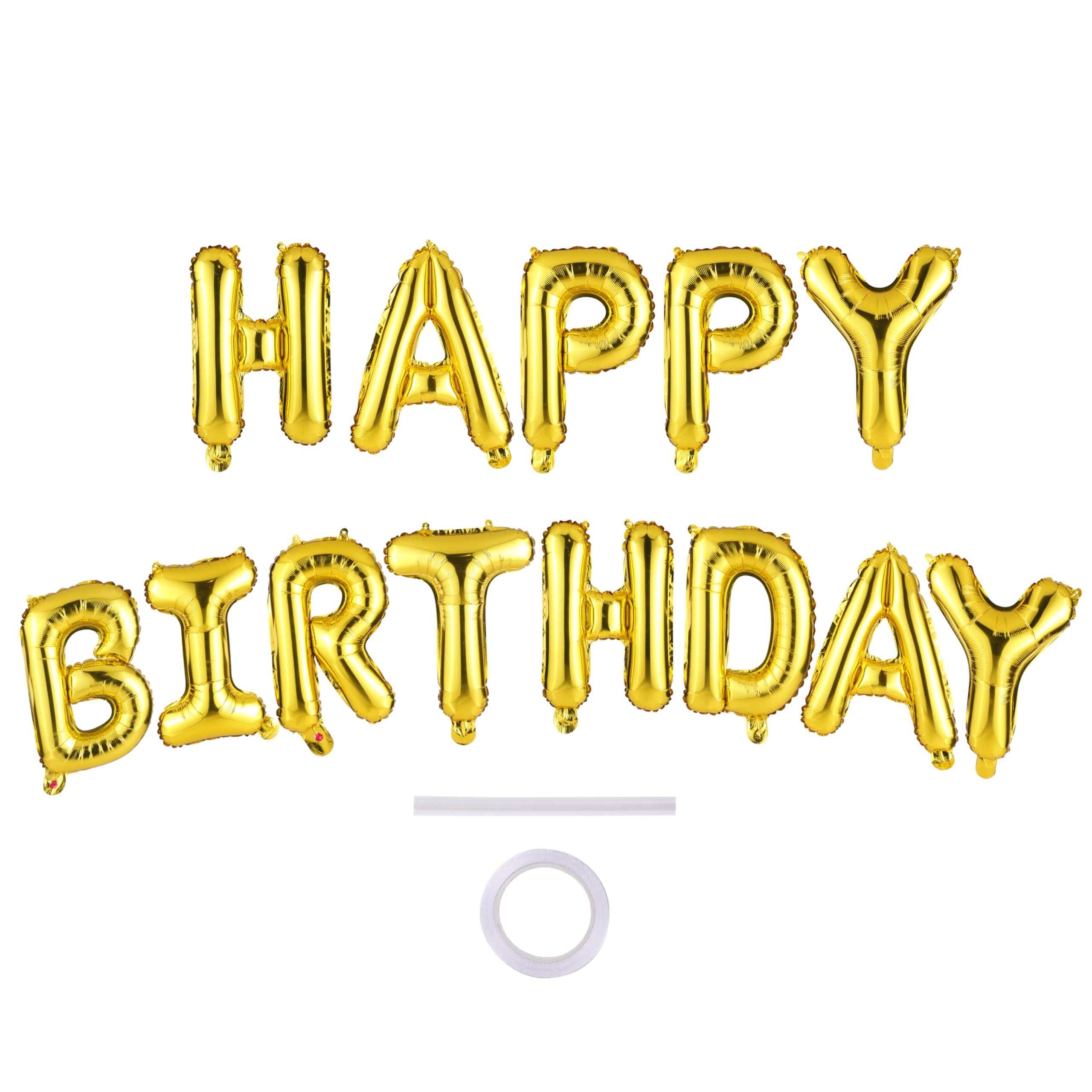 16 Inch Shiny Surprise STF9 Happy Birthday Balloon Set with Mystery ...