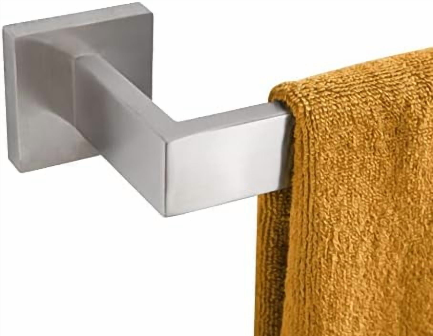 16-Inch Single Towel Bar, Bathroom Kitchen Towel Holder, Wall Mounted ...