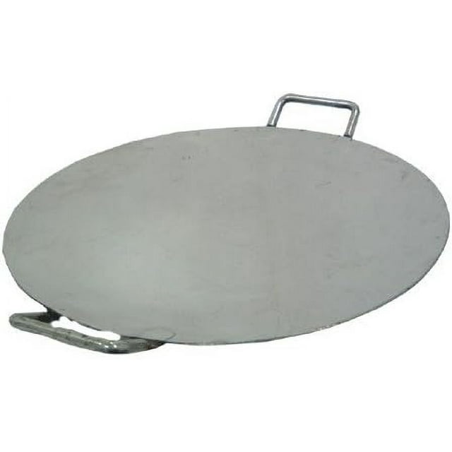 16 Inch Stainless Steel Commercial Tawa 5-6mm Thickness 430 Magnated ...