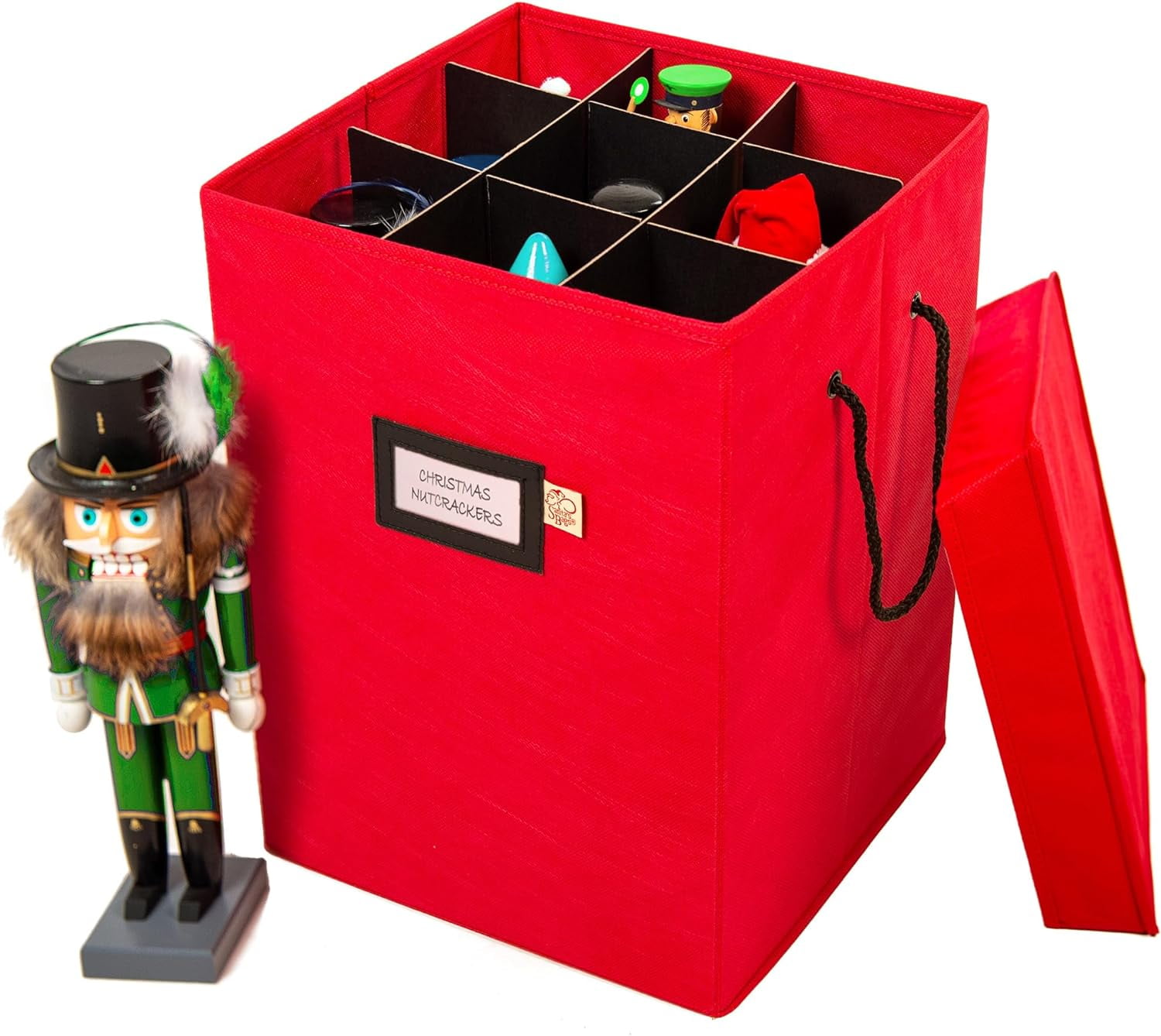 [16 Inch Tall Nutcracker and Figurine Collectibles Storage Boxes ...