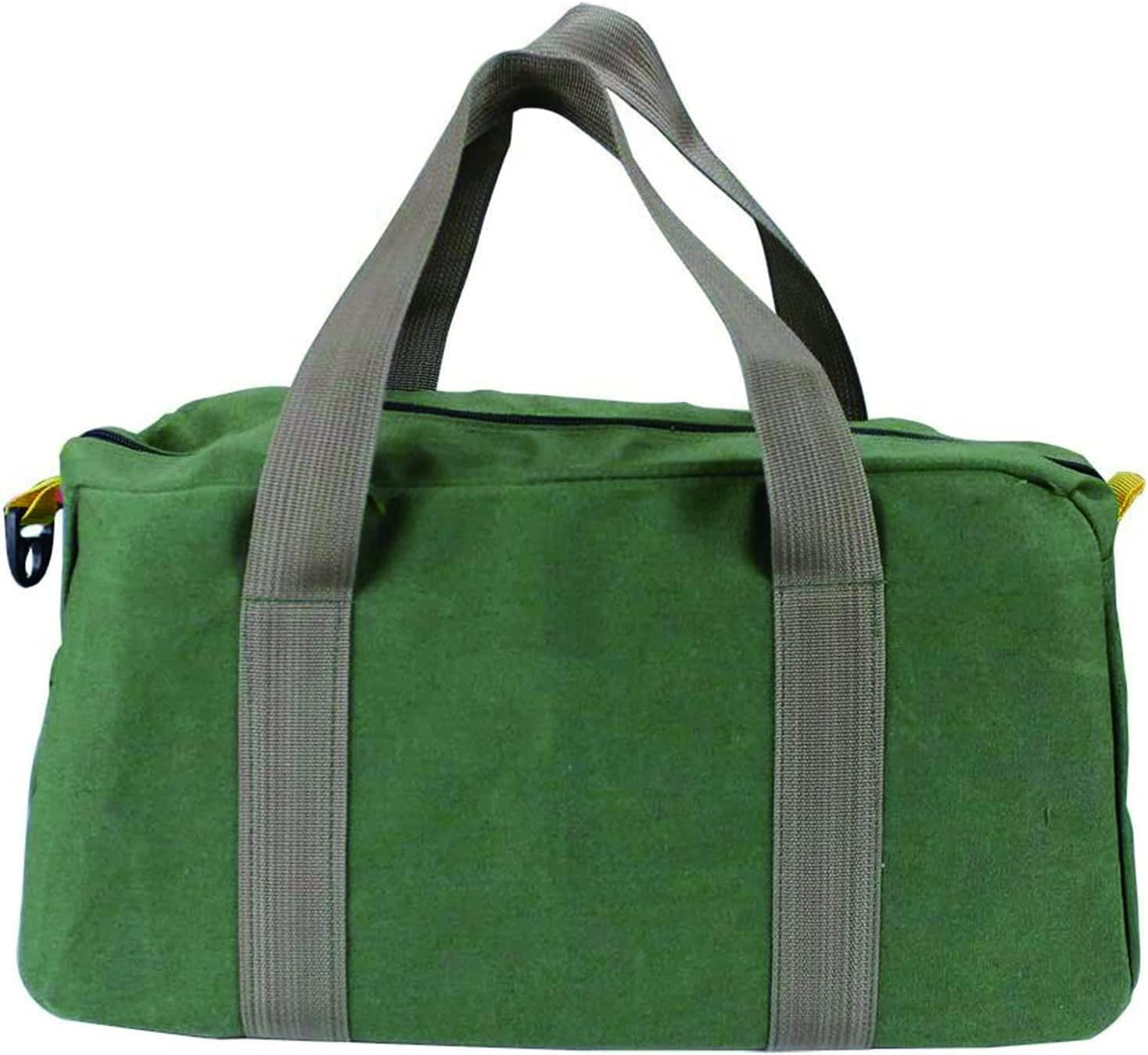 16 Inch Tool Bag .Canvas Tool Bags for Men .Wide Mouth Zipper Tool Bag ...