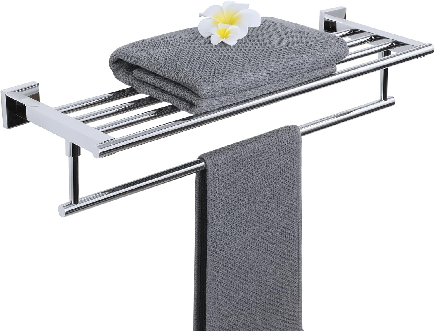 16 Inch Towel Racks for Bathroom, Towel Rack Wall Mounted with Tower ...