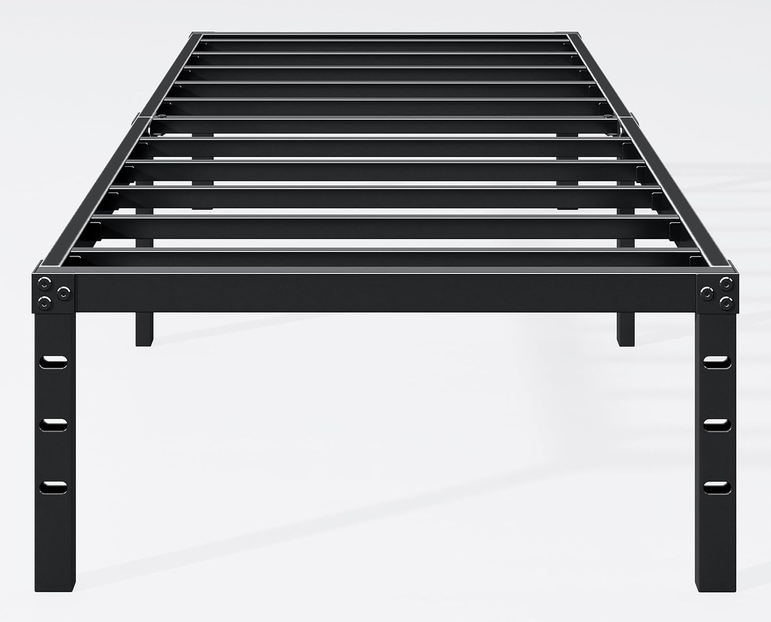 16 Inch Twin Bed Frame - Sturdy Metal Platform Twin Size, No Box Spring ...