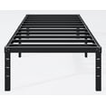 16 Inch Twin Bed Frame - Sturdy Metal Platform Twin Size, No Box Spring ...