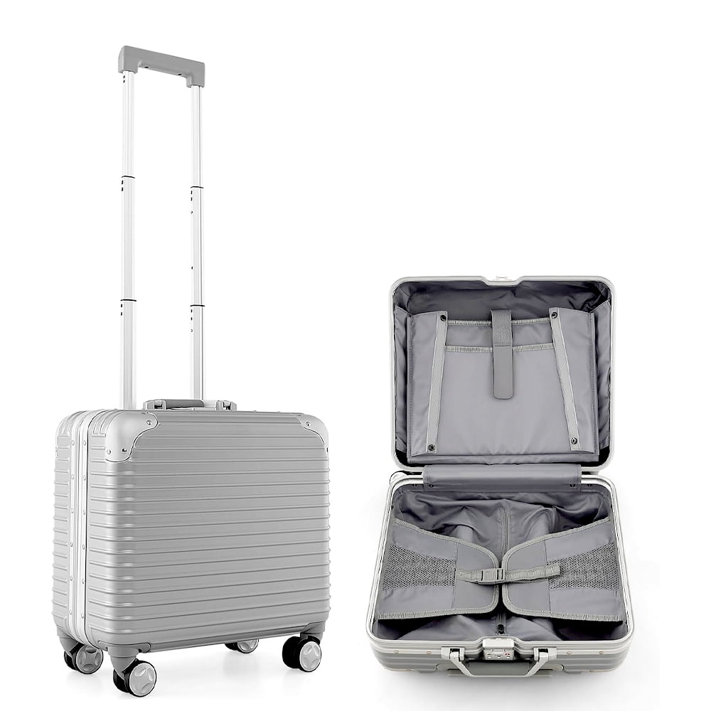 16 Inch Underseat Carry On Suitcase, Airline Approved Lightweight Mini ...
