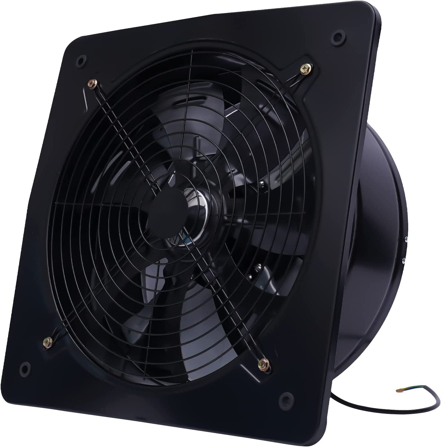 16 Inch Ventilation Exhaust Fan, 110V 750W 2800RPM Wall Mounted ...