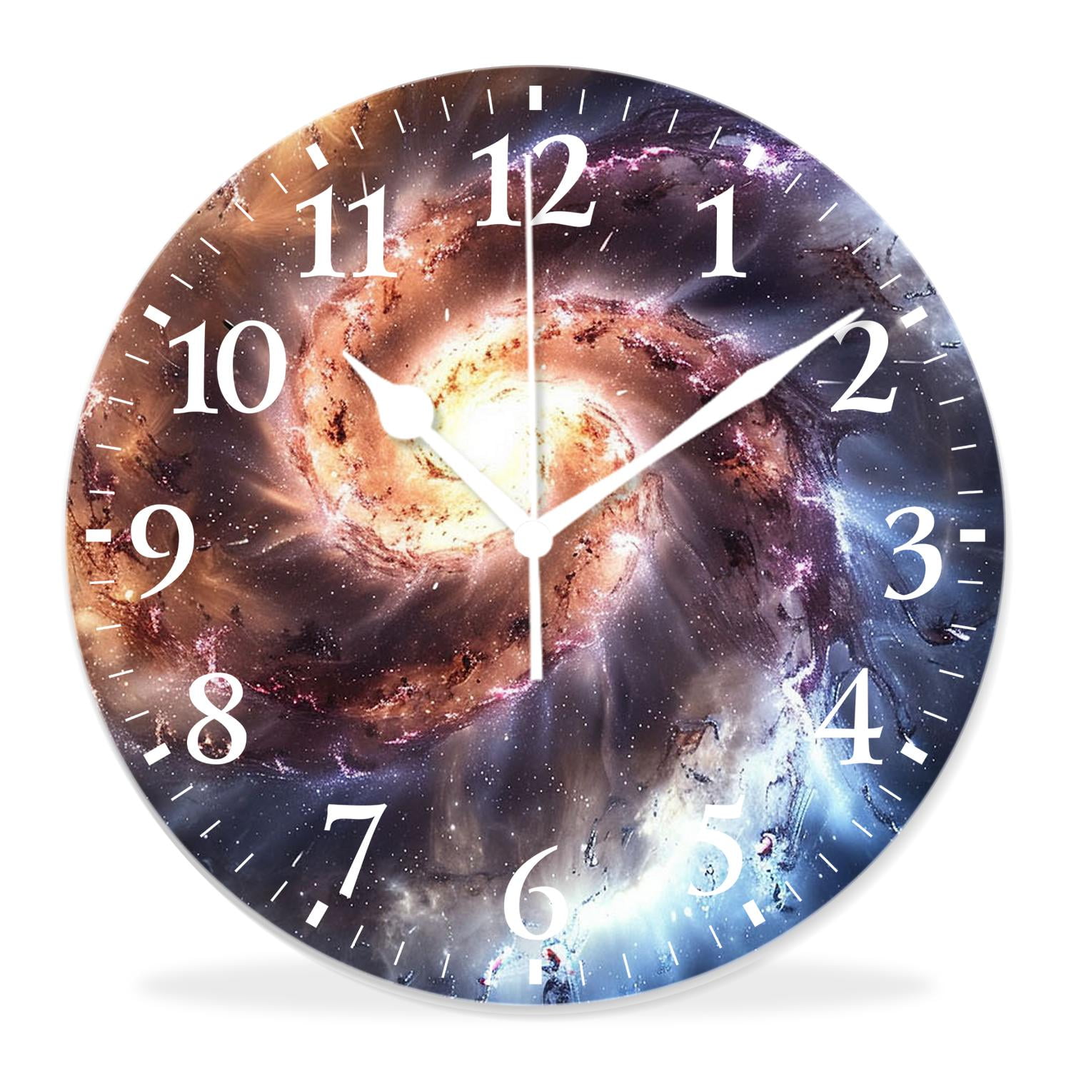 16 Inch Wall Clock Battery Operated Silent Clock Decorative for Office ...