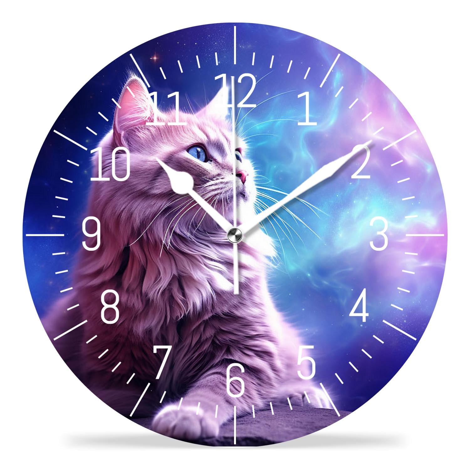 16 Inch Wall Clock Battery Operated Silent Clock Decorative for Office ...