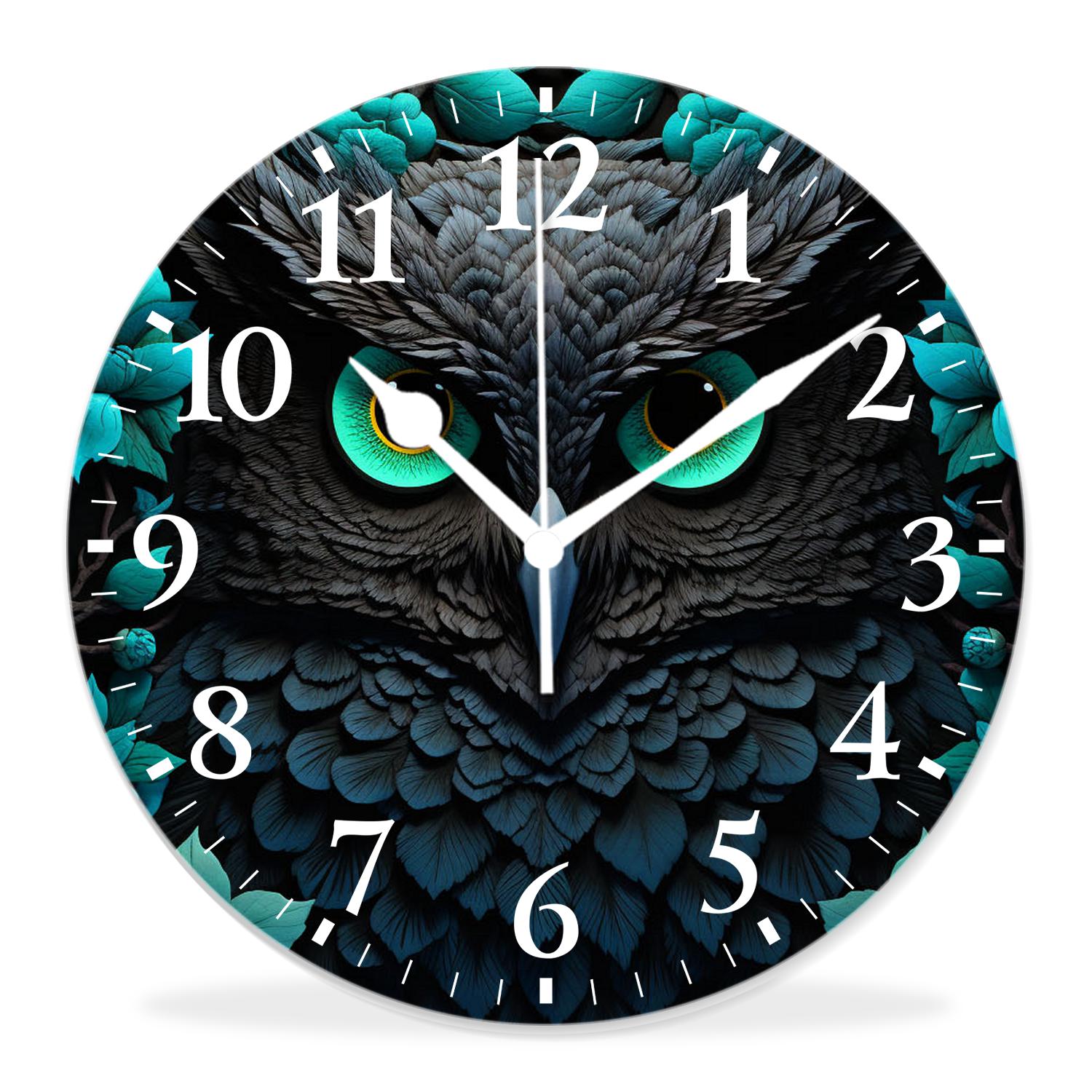 16 Inch Wall Clock Battery Operated Silent Clock Decorative for Office ...