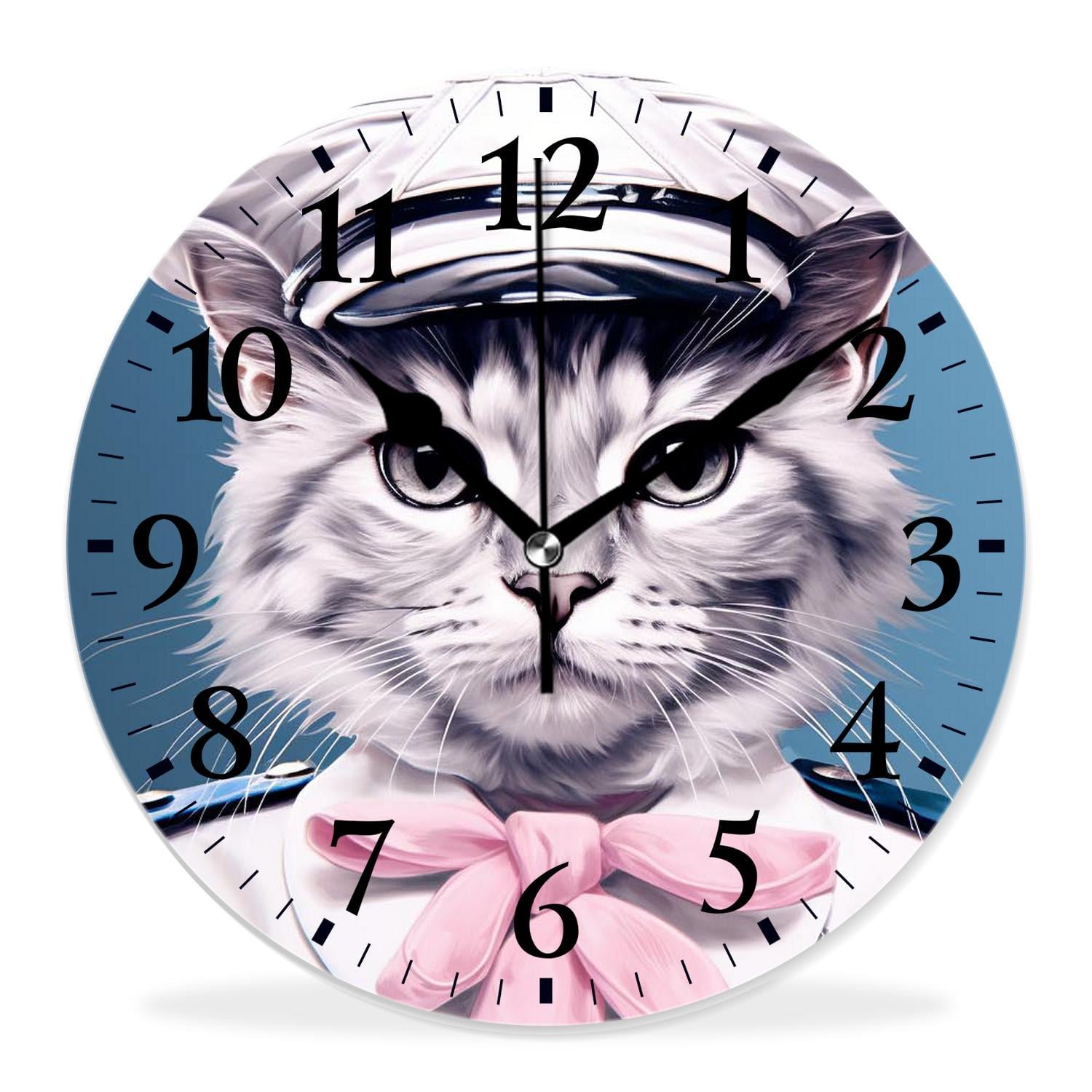 16 Inch Wall Clock Battery Operated Silent Clock Decorative for Office, Kitchen, Outdoor, Living ...