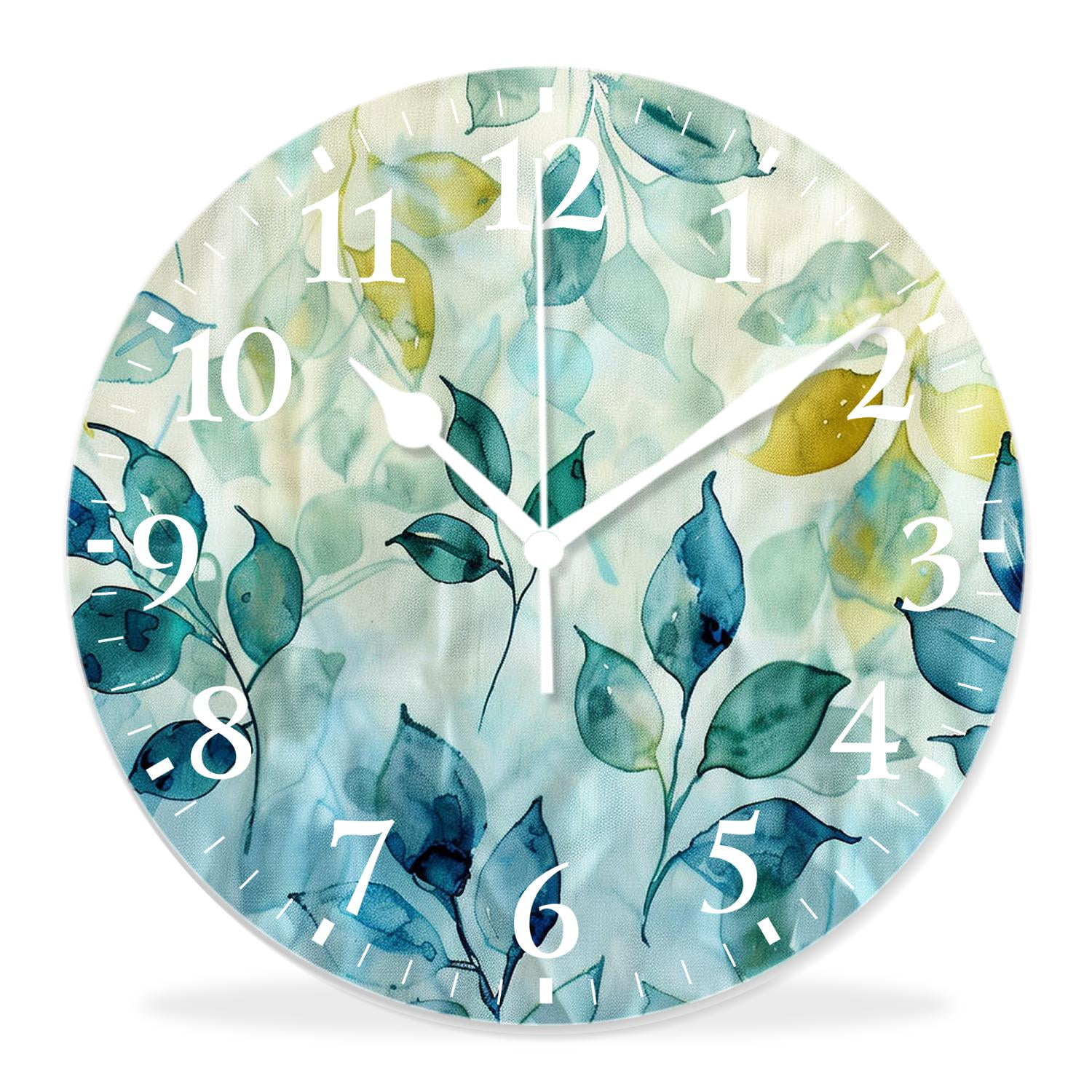 16 Inch Wall Clock Battery Operated Silent Clock Decorative for Office ...