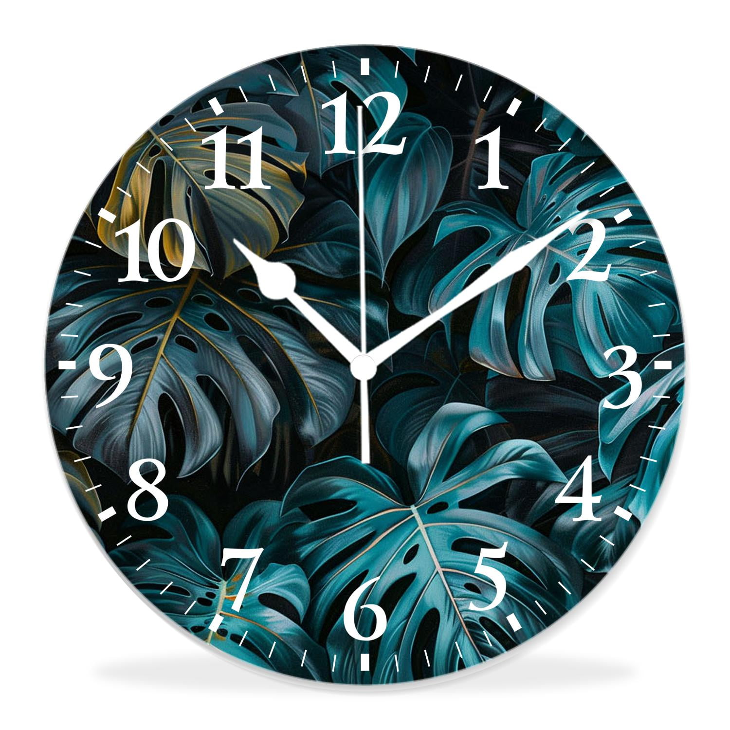 16 Inch Wall Clock Battery Operated Silent Clock Decorative for Office ...