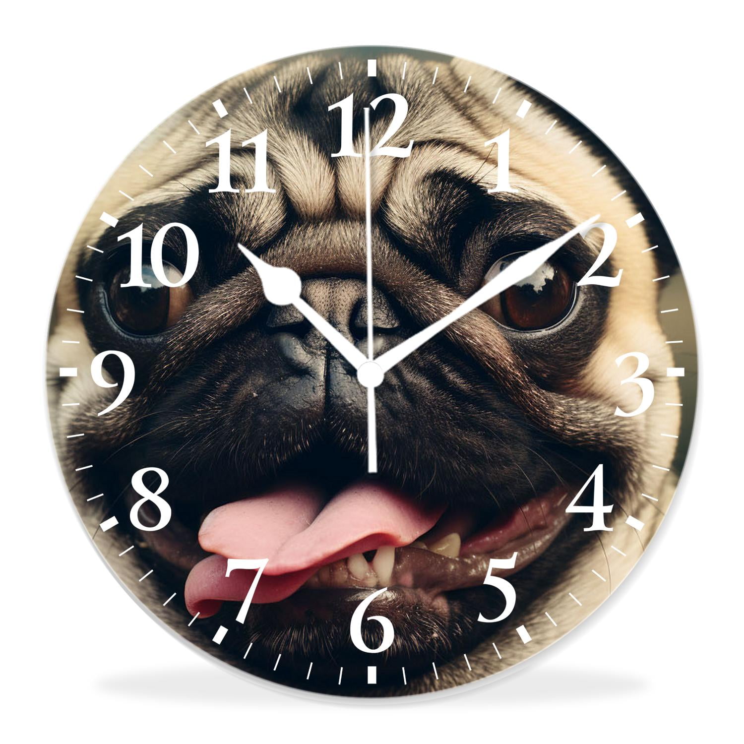 16 Inch Wall Clock Battery Operated Silent Clock Decorative for Office ...