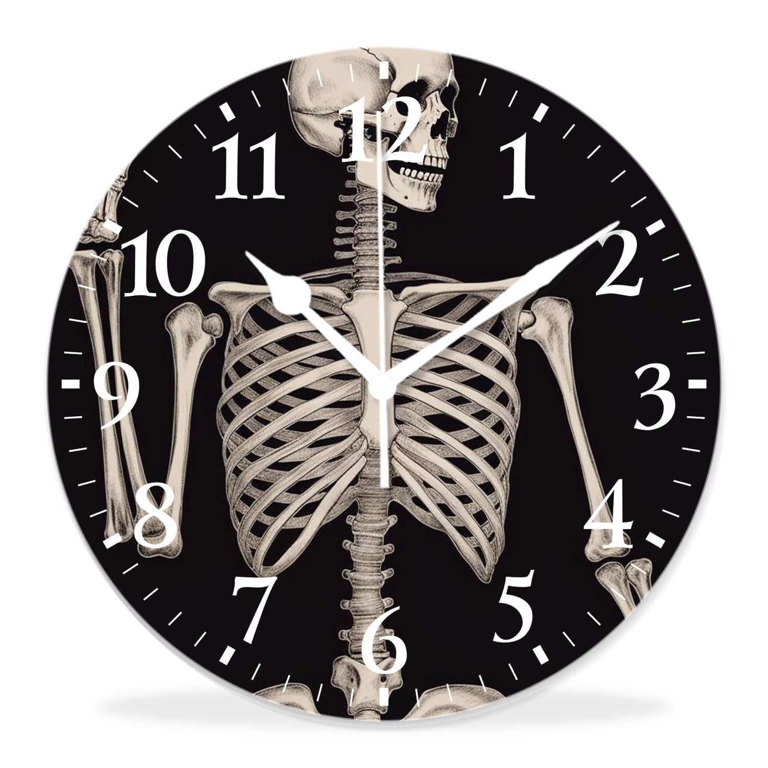 16 Inch Wall Clock Battery Operated Silent Clock Decorative for Office ...