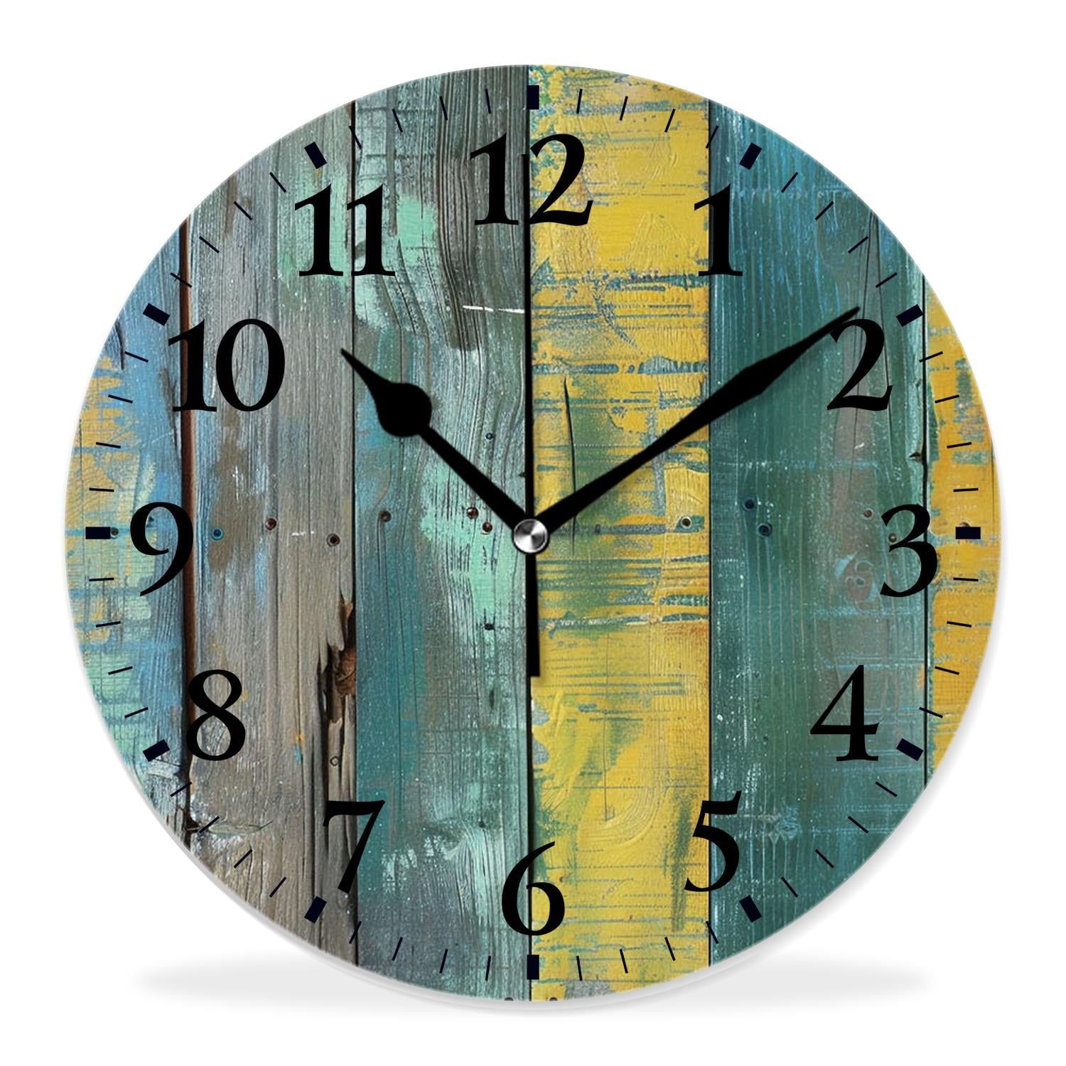 16 Inch Wall Clock Battery Operated Silent Clock Decorative for Office ...