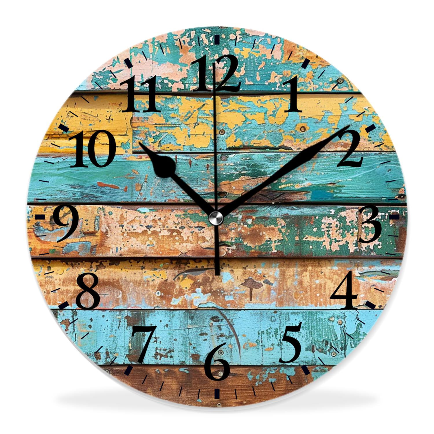 16 Inch Wall Clock Battery Operated Silent Clock Decorative for Office ...