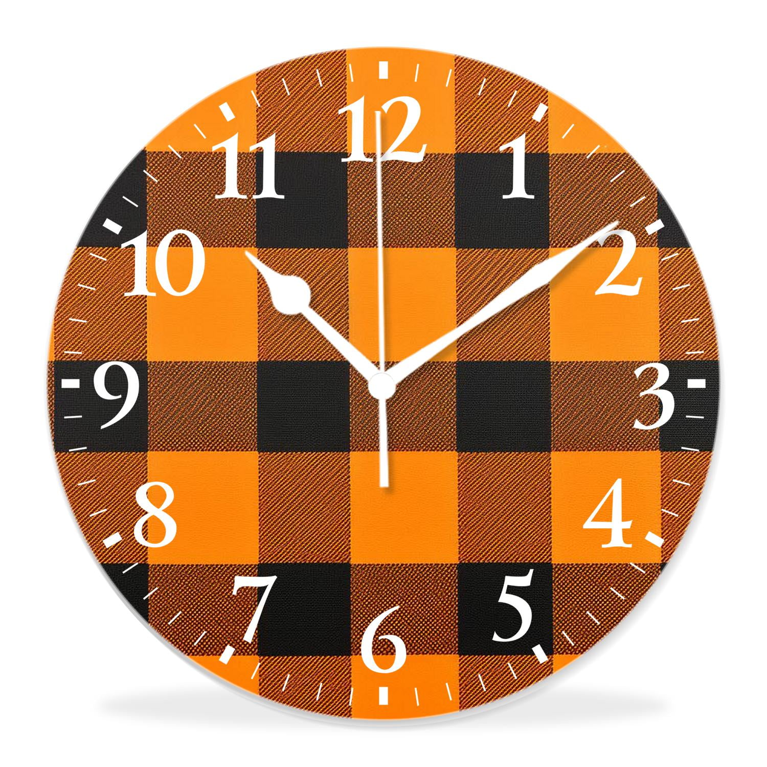 16 Inch Wall Clock Battery Operated Silent Clock Decorative for Office ...