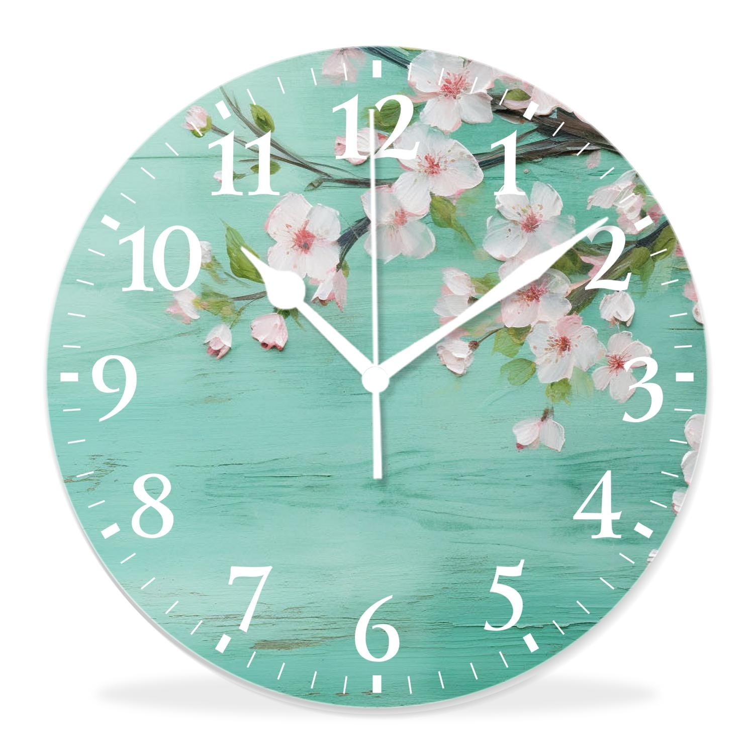 16 Inch Wall Clock Battery Operated Silent Clock Decorative for Office ...
