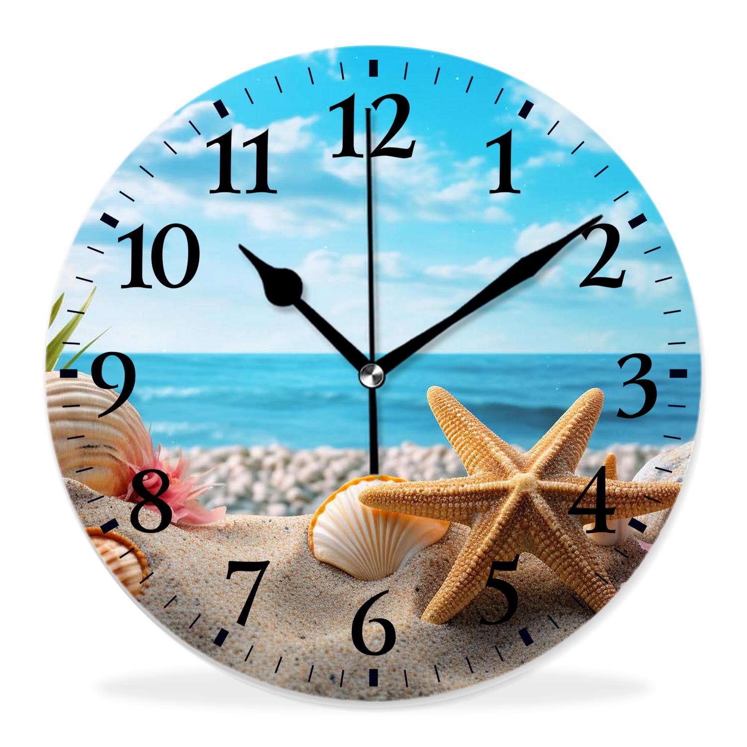 16 Inch Wall Clock Battery Operated Silent Clock Decorative for Office ...
