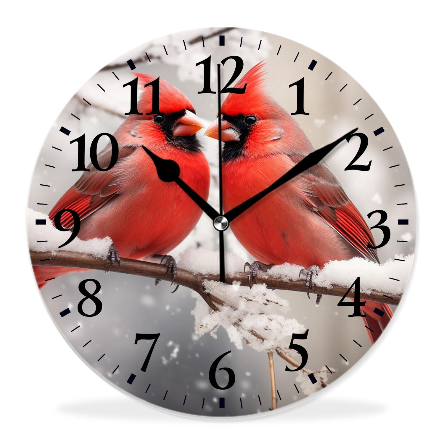 16 Inch Wall Clock Battery Operated Silent Clock Decorative for Office ...