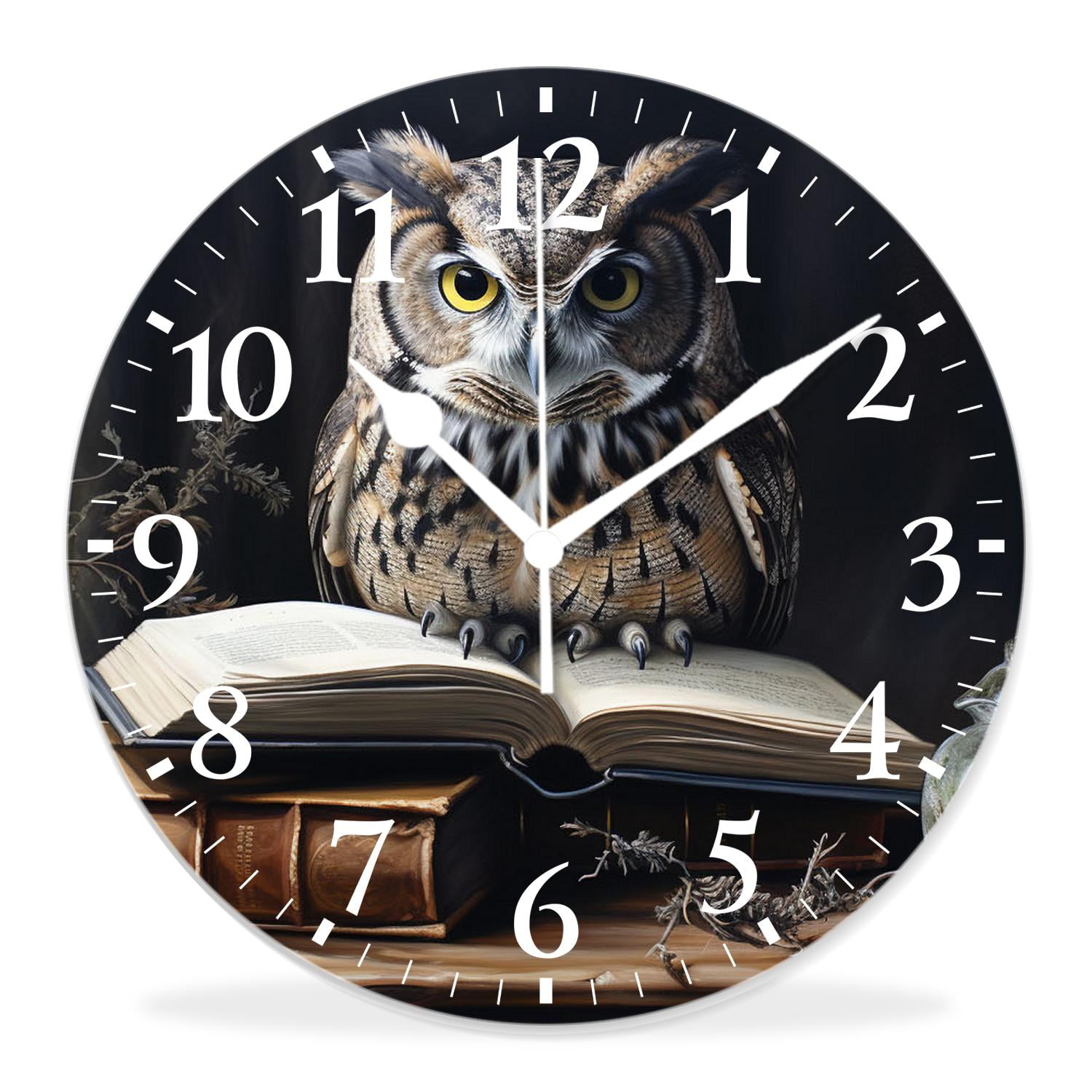 16 Inch Wall Clock Battery Operated Silent Clock Decorative for Office ...
