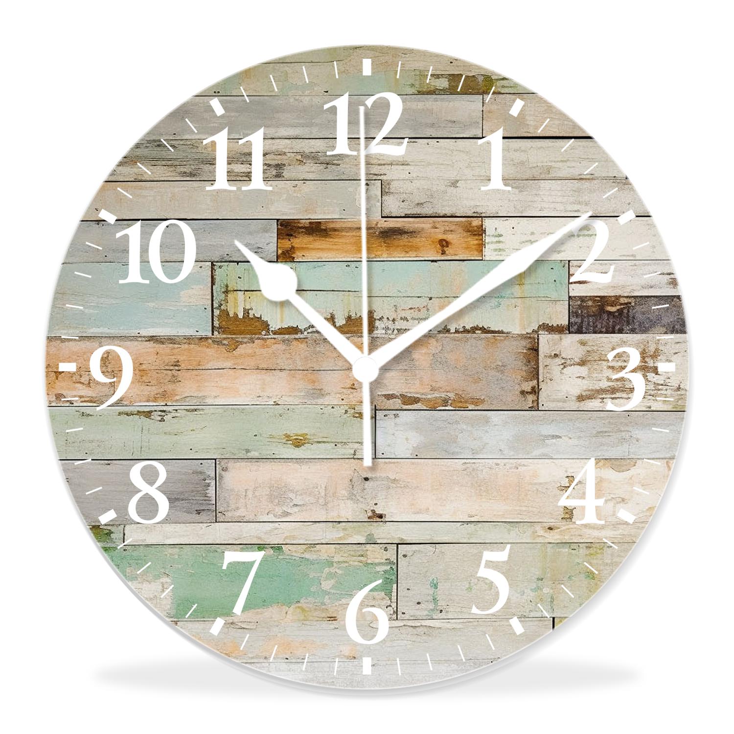 16 Inch Wall Clock Battery Operated Silent Clock Decorative for Office ...