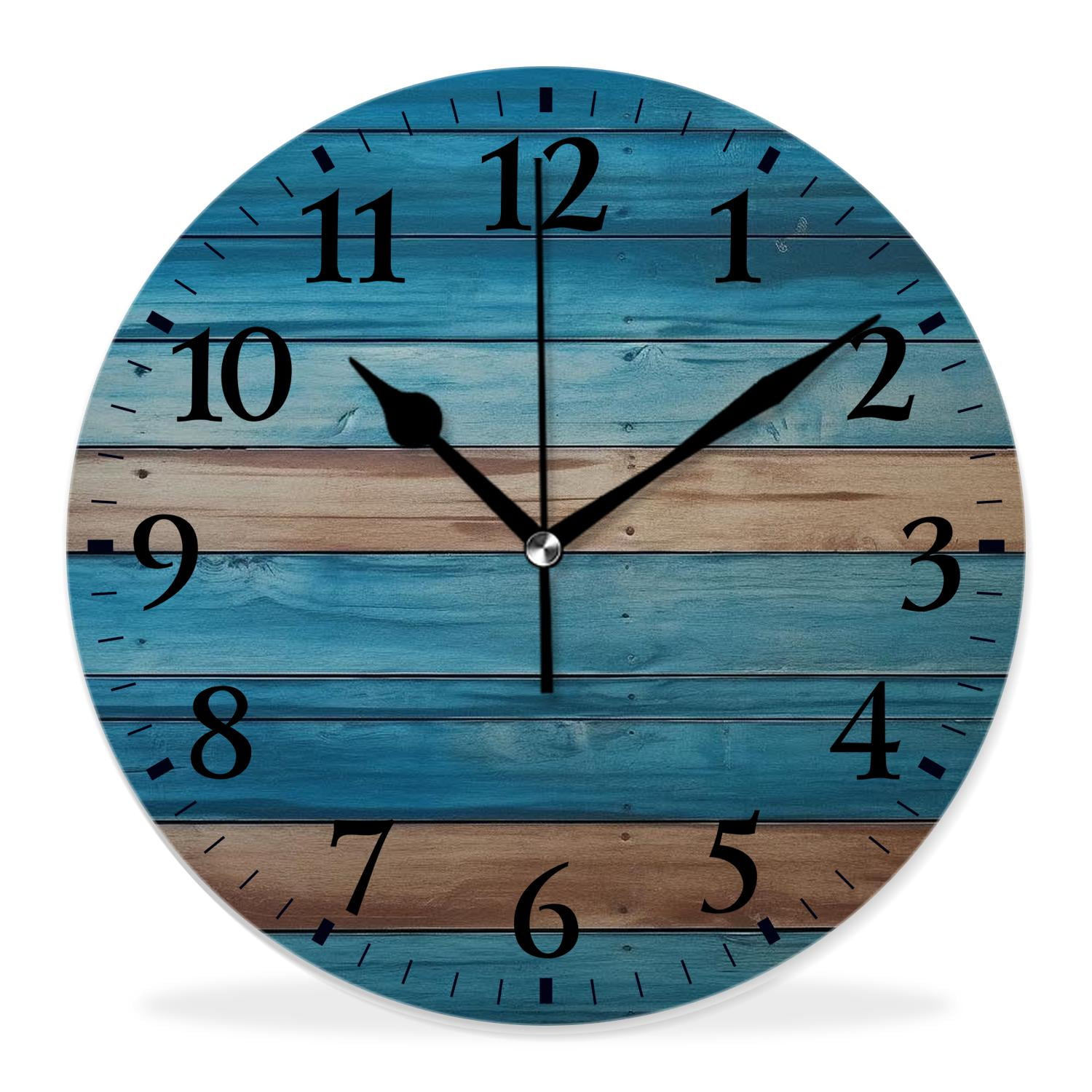 16 Inch Wall Clock Battery Operated Silent Clock Decorative for Office ...