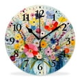 16 Inch Wall Clock Battery Operated Silent Clock Decorative for Office ...