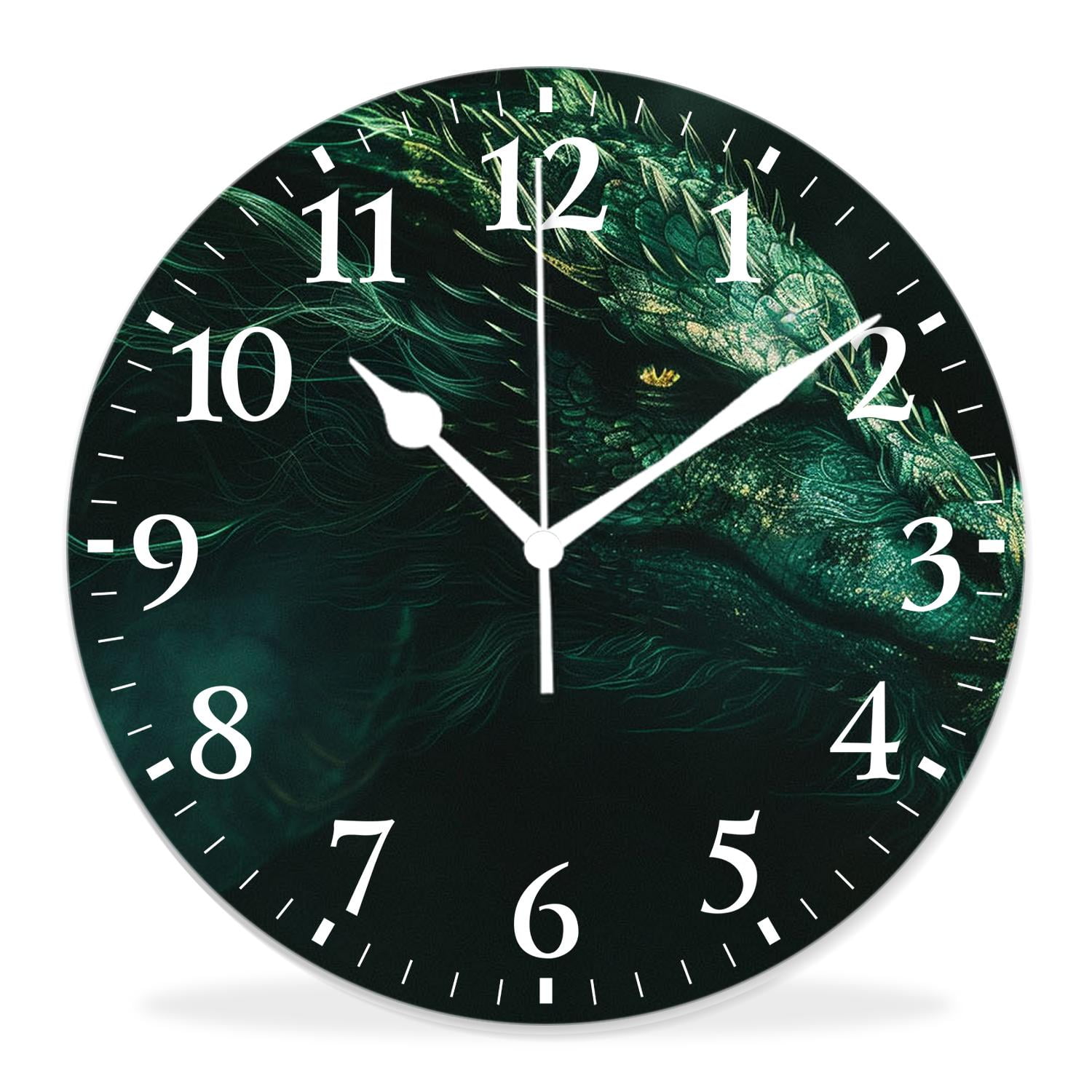 16 Inch Wall Clock Battery Operated Silent Clock Decorative for Office ...