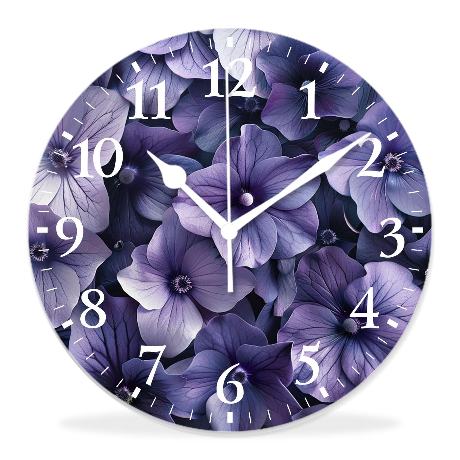 16 Inch Wall Clock Battery Operated Silent Clock Decorative for Office, Kitchen, Outdoor, Living ...