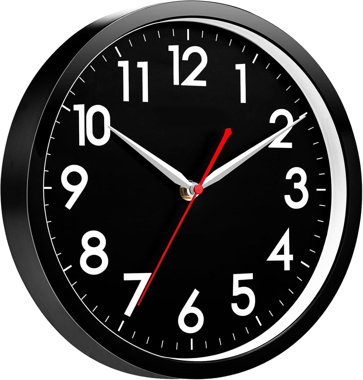 16 Inch Wall Clock Large Silent Non-Ticking Wall Clocks Battery ...