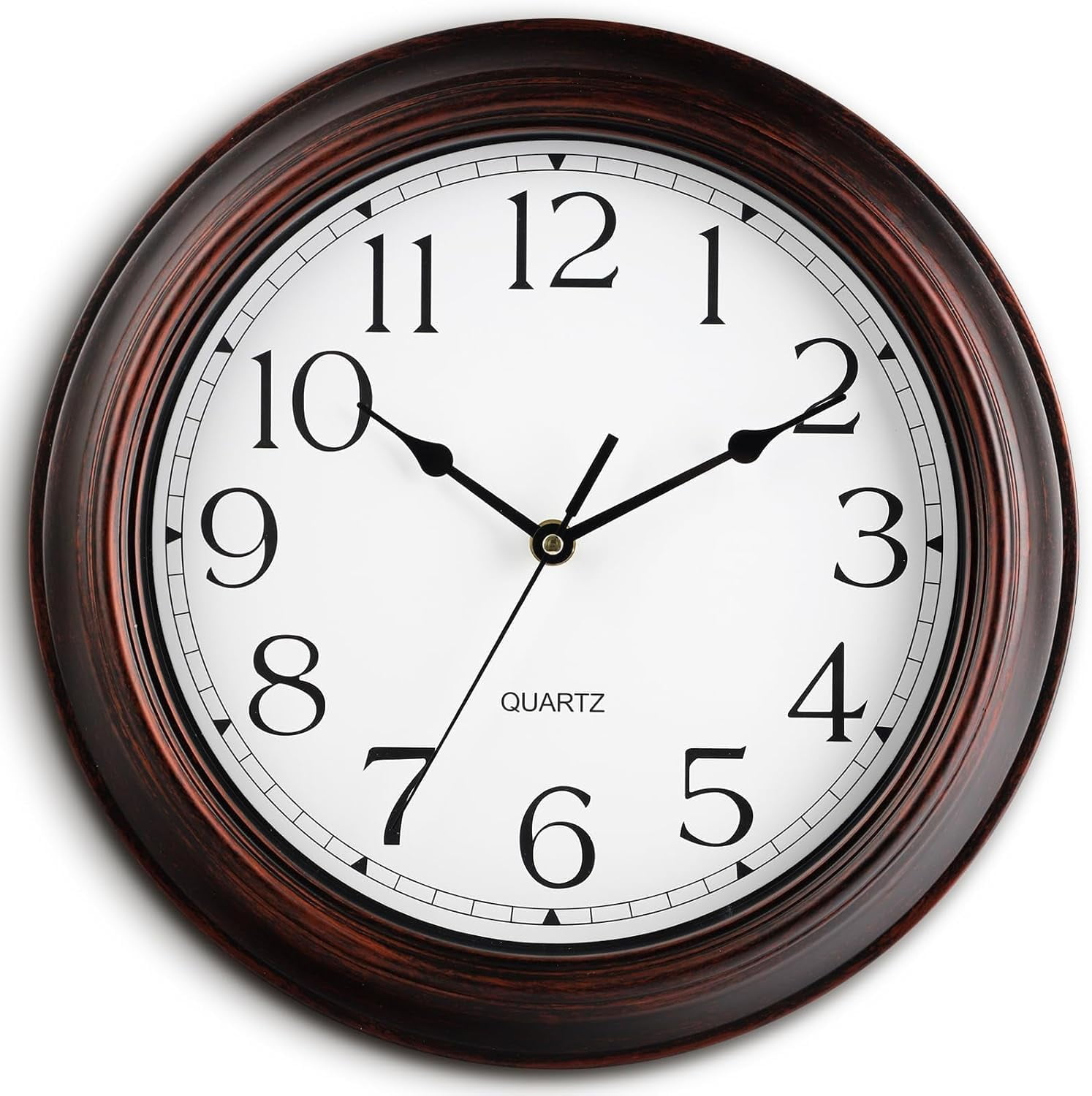 16 Inch Wall Clocks Battery Operated Silent Non-Ticking Wall Clock ...