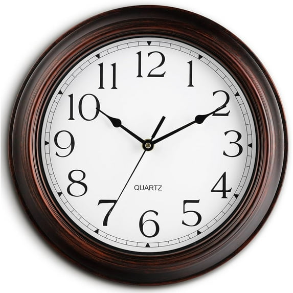 16 Inch Wall Clocks Battery Operated Silent Non-Ticking Wall Clock ...