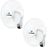 16 Inch Wall Mounted Fan with Remote Control, 3 Speed Oscillating Fan ...