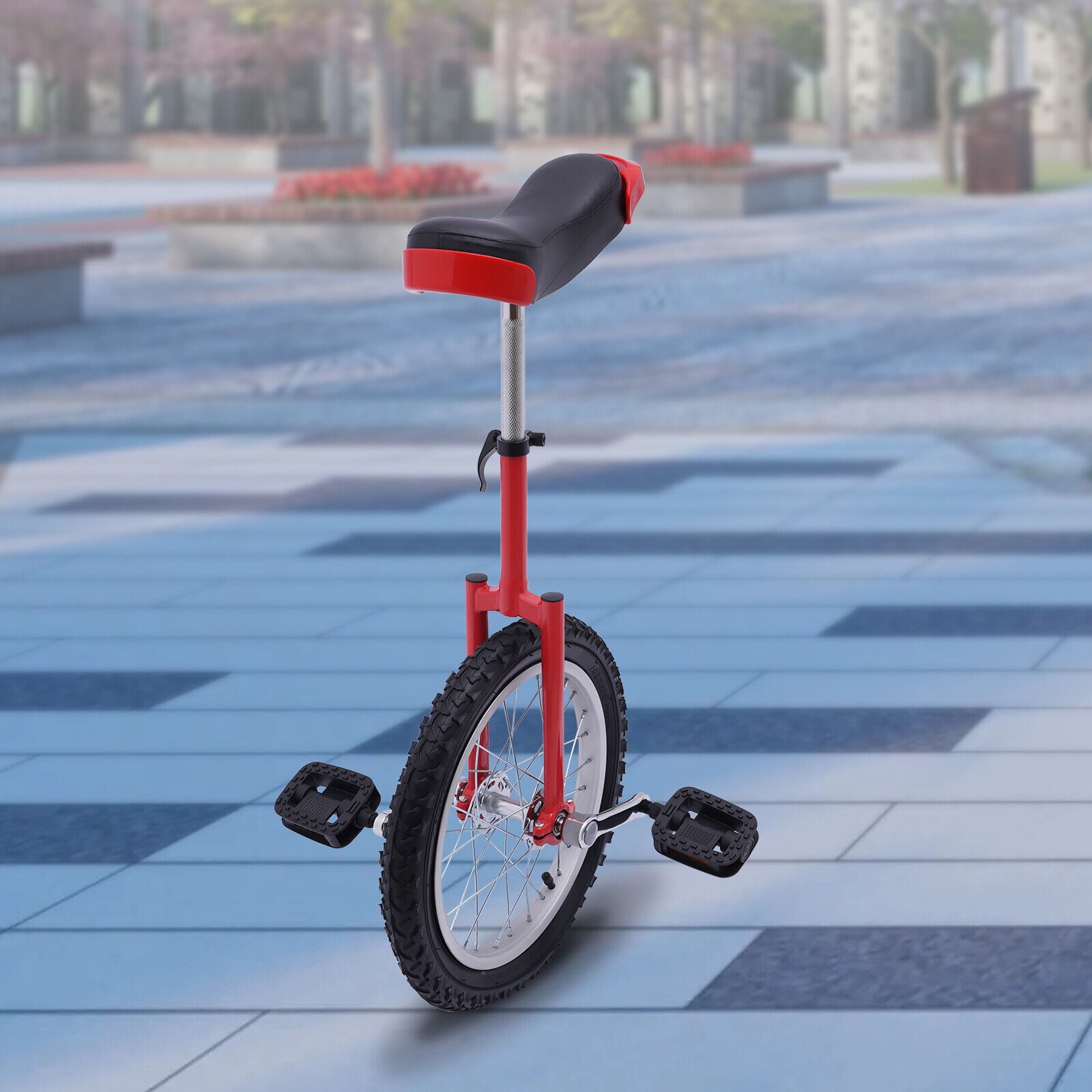 16 Inch Wheel Unicycle Balance Fitness Exercise Adult Training Cycling ...