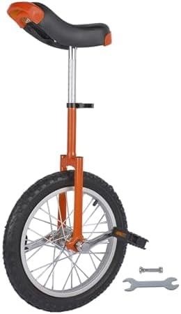 16 Inch Wheel Unicycle, Unicycle Bike with Adjustable Seat, Unicycles ...