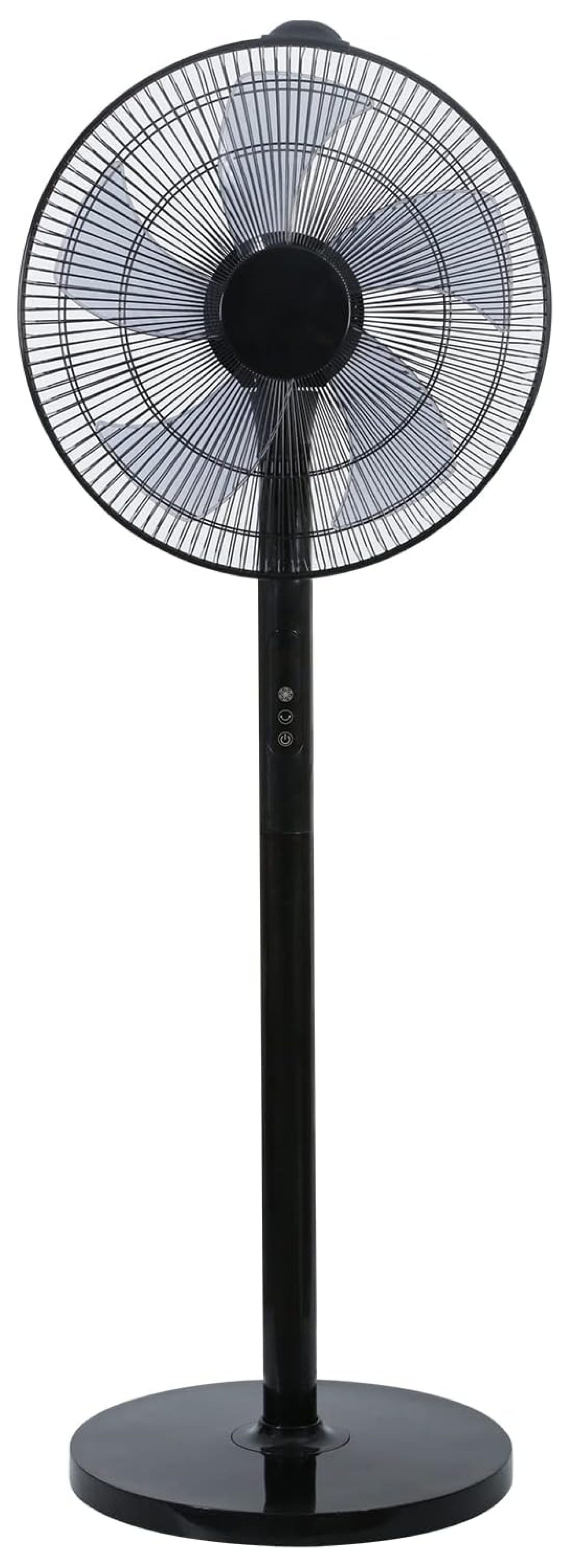 16 Inches Stand Fan with Pedestal Base, Height Adjustable Pedestal Fan ...
