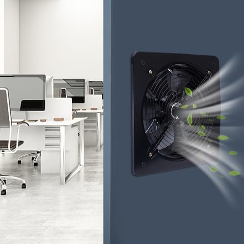 16'' Industrial Ventilation Fan, Utility Blower Fan 750W 2800 Rpm, 7 ...