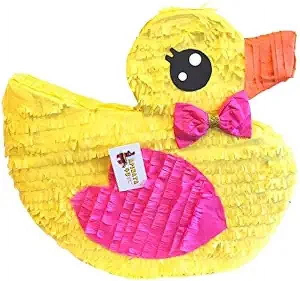 16" It's a Girl Rubber Duck Pinata for Baby Shower Yellow Easter Pinata ...
