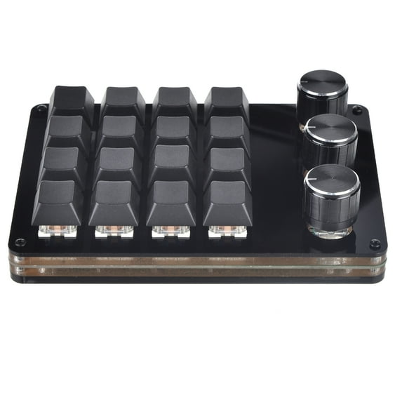 16 Keys Programmable Keyboard Multifunctional USB Mechanical Keyboard ...