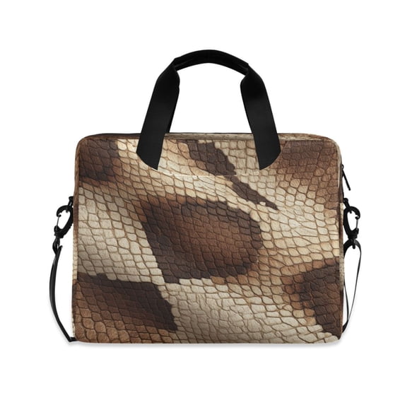 16" Laptop Briefcase, Detachable Anti-Slip Shoulder Strap, Multi ...