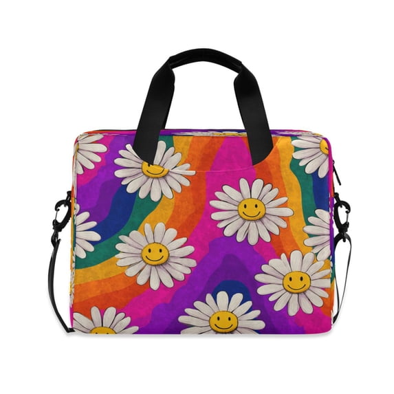 16" Laptop Briefcase, Detachable Anti-Slip Shoulder Strap, Multi ...