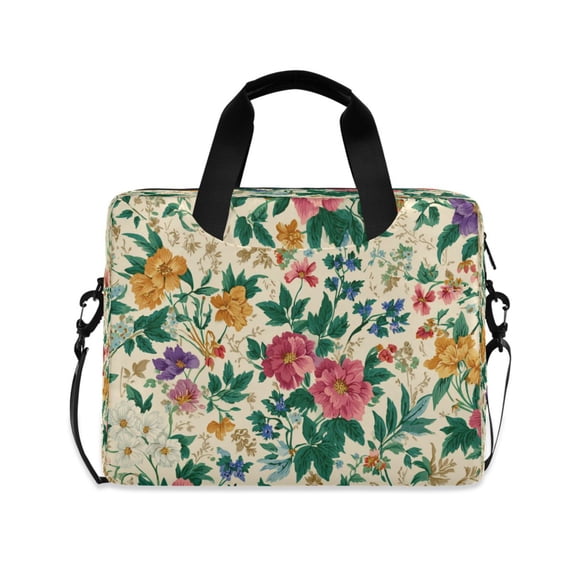 16" Laptop Briefcase, Detachable Anti-Slip Shoulder Strap, Multi ...