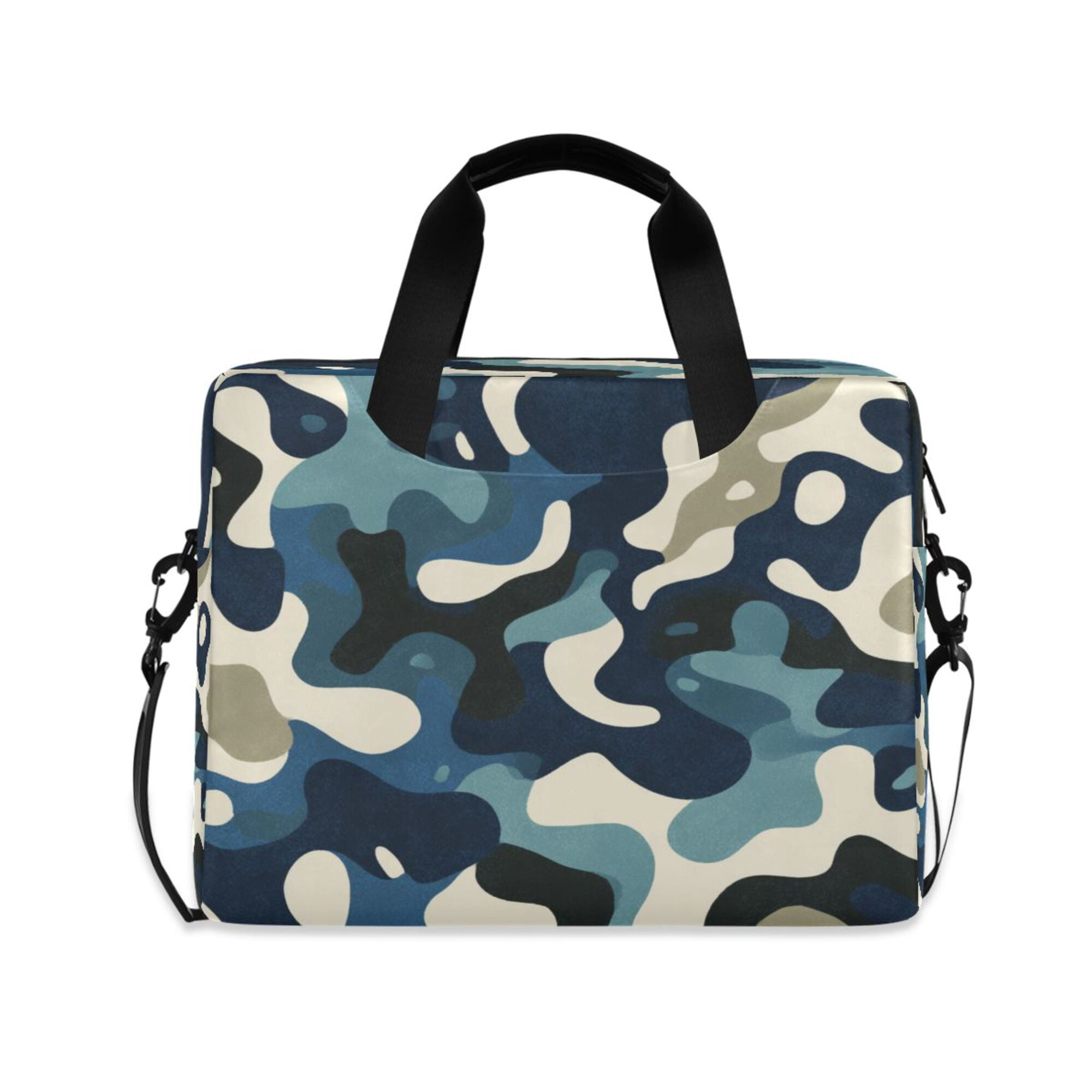 16" Laptop Briefcase, Detachable Anti-Slip Shoulder Strap, Multi ...